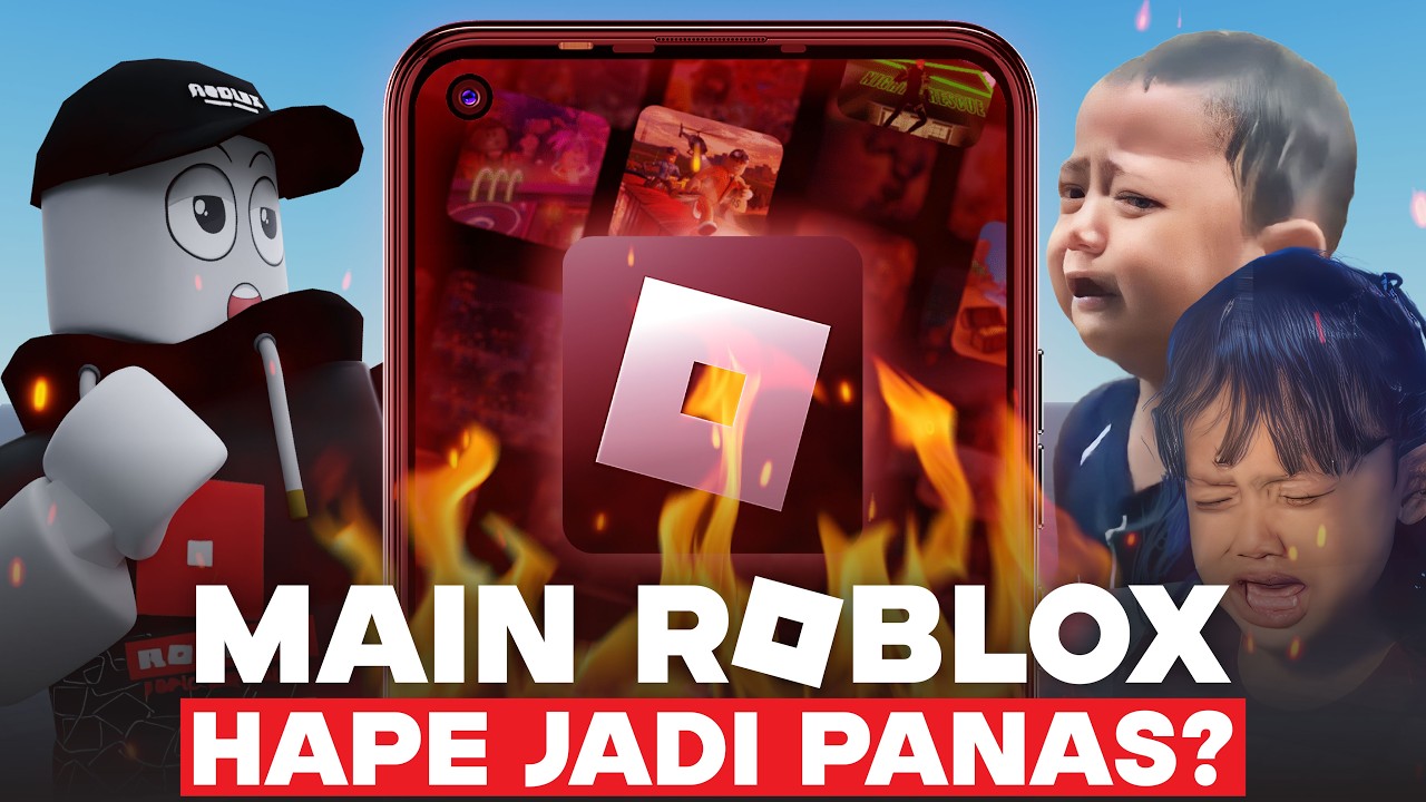 MAIN ROBLOX DI HAPE PANAS!! TUTORIAL HANDPHONE BIAR GAK PANAS?? - YouTube