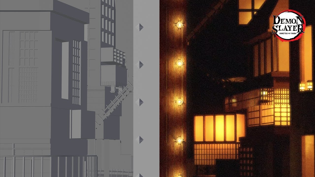 Making infinity castle from Demon Slayer - YouTube