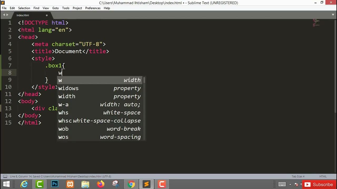 How to make a div scrollable using HTML CSS - YouTube