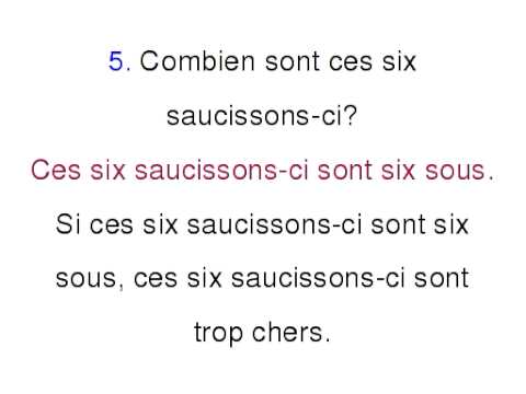 French Tongue Twisters - YouTube