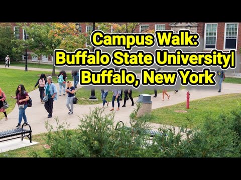 Campus Walk: Buffalo State University - YouTube