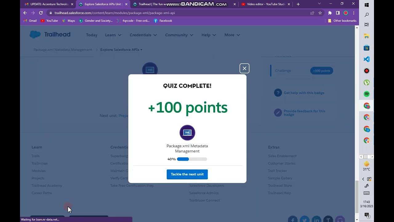 Package.xml Metadata Management | Explore Salesforce APIs | QUIZ - YouTube