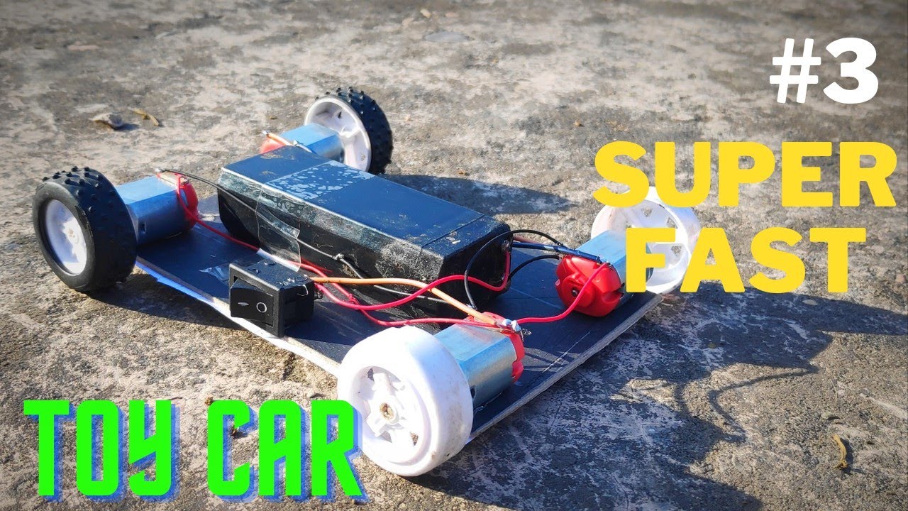 HOW TO MAKE SUPER FAST ELECTRIC TOY CAR AT HOME || HOW TO MAKE ELECTRIC ...