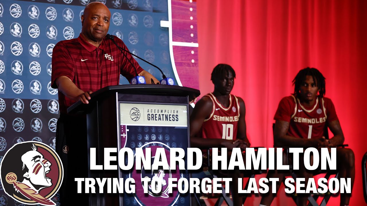 Florida State's Leonard Hamilton Trying To Forget Last Season - YouTube