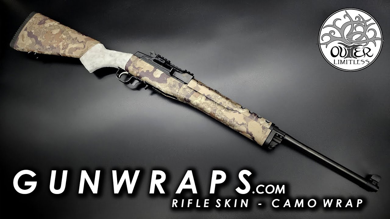 Custom Ruger Mini 14 - Gun Wraps Rifle Kit: Custom Color & Effective ...