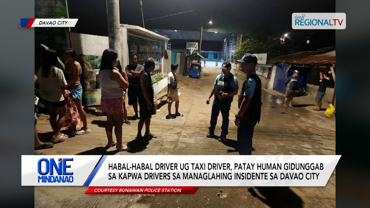 One Mindanao: Habal-habal driver ug taxi driver, patay human gidunggab ...