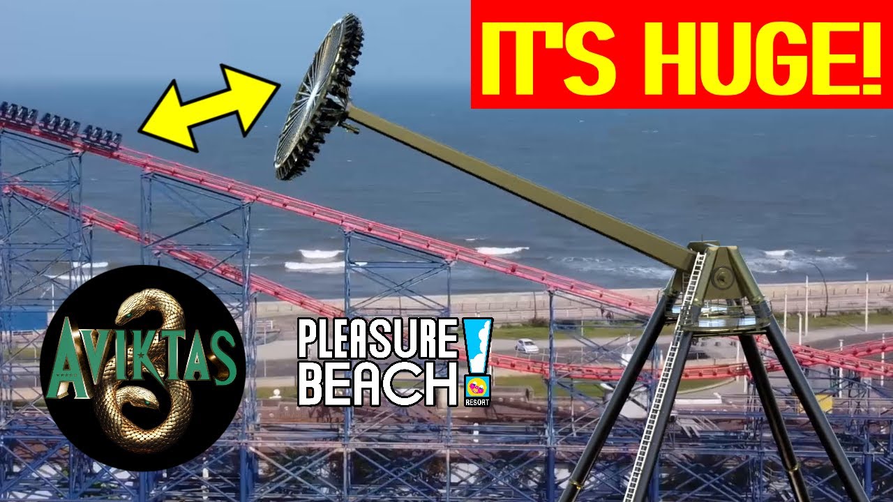 Aviktas FIRST FOOTAGE RELEASED! - Blackpool Pleasure Beach - YouTube