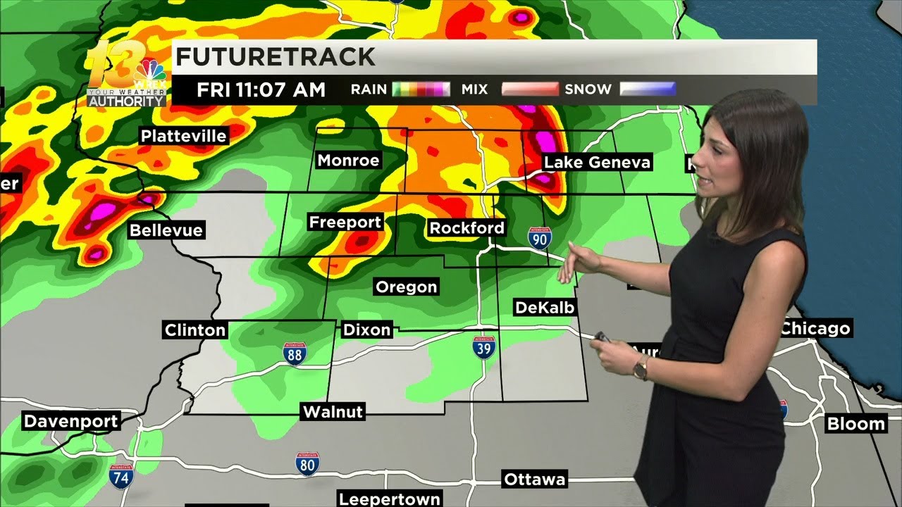 Severe storms possible today - YouTube