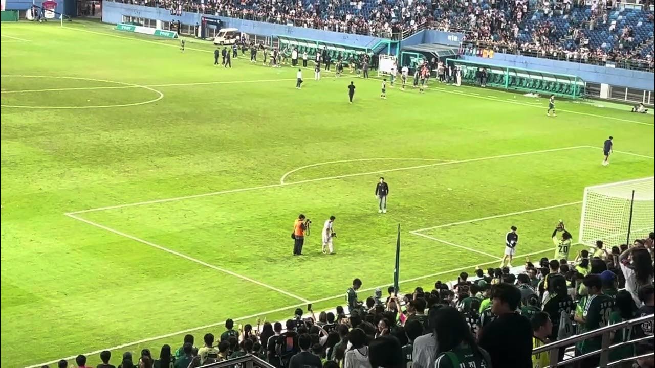 2024년 K리그1 31R 대전 vs 전북 - YouTube