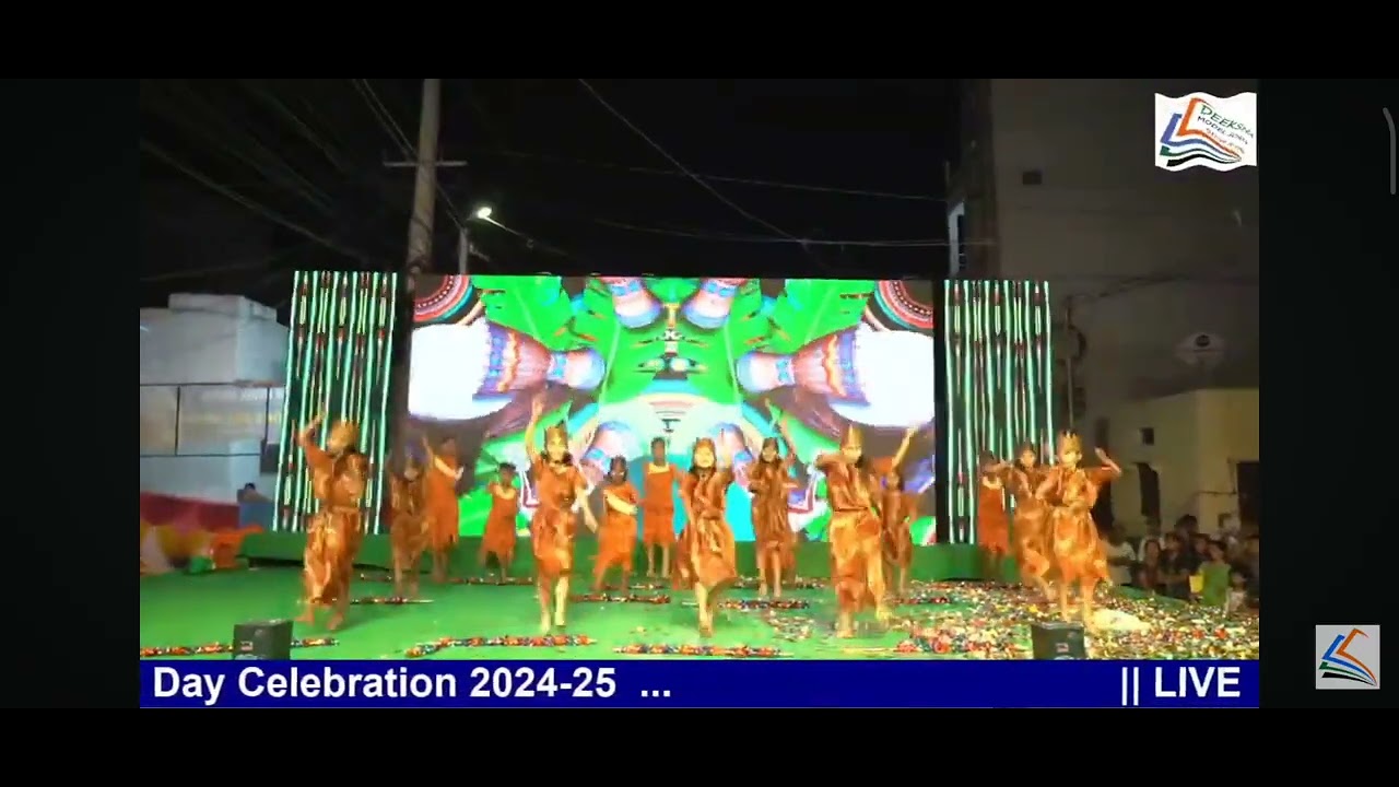 Annual day celebration dance performance by 2nd class students - YouTube