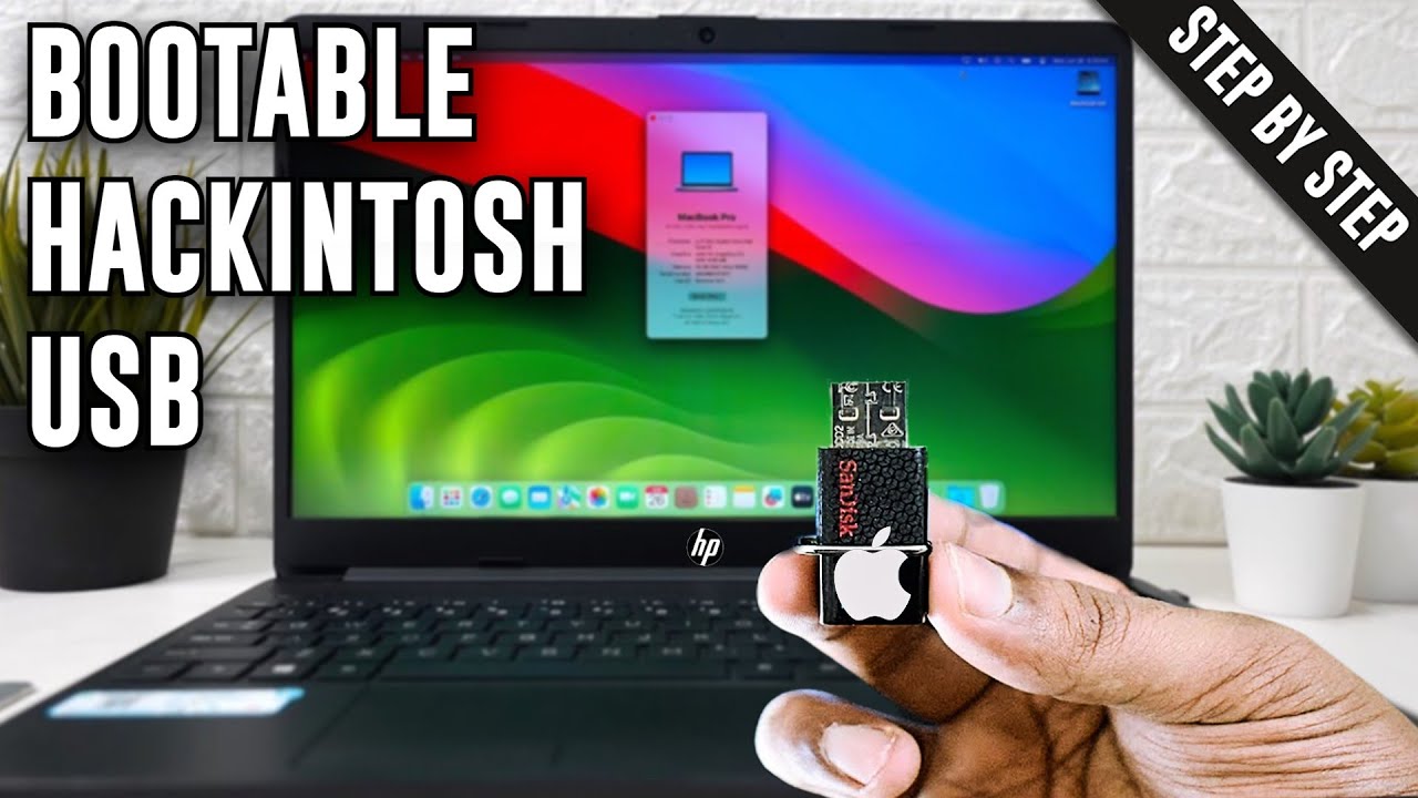 How to create hackintosh USB Flash Drive - YouTube