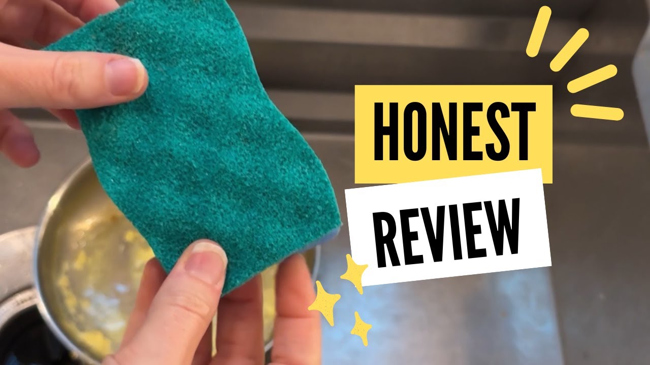 Your New Favorite Kitchen Sponge: O-Cedar Sponge Review - YouTube