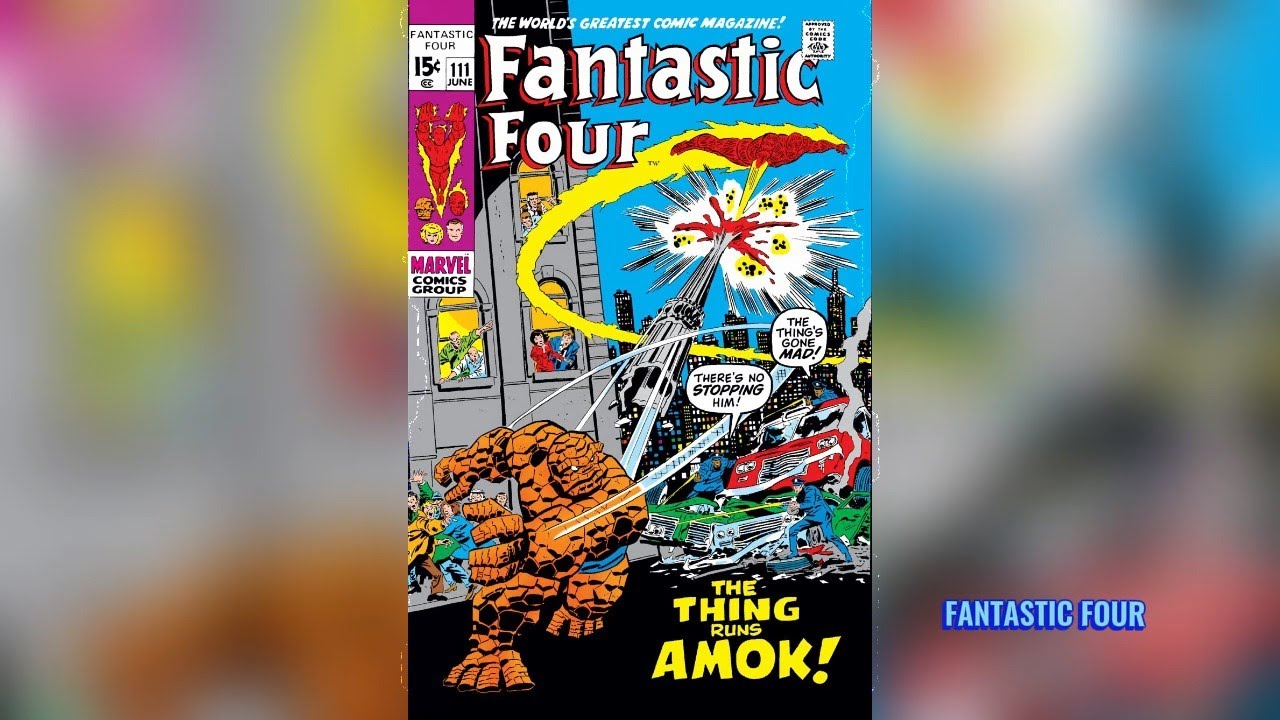 Marvel Comics History: Fantastic Four #111 (June 1971) #marvelcomics ...