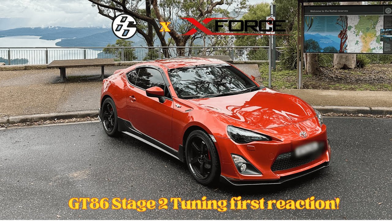 GT86 Stage 2 Tuning + X-force UEL Headers with Catback First Reaction ...