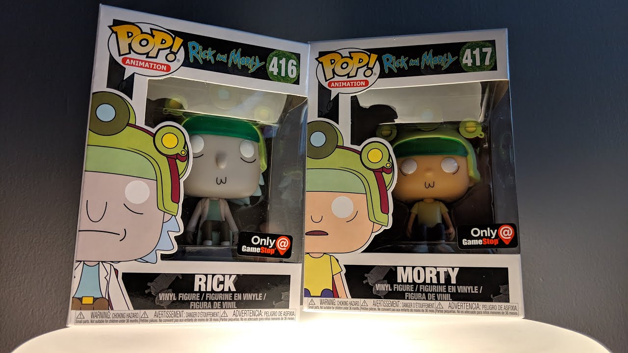 Rick and Morty - Blips and Chitz Gamestop Exclusive Funko Pop Unboxing ...