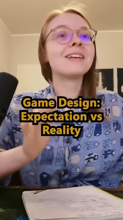 Game Design - Expectation vs Reality #games #gamedesign #gamedev #indiedev - YouTube