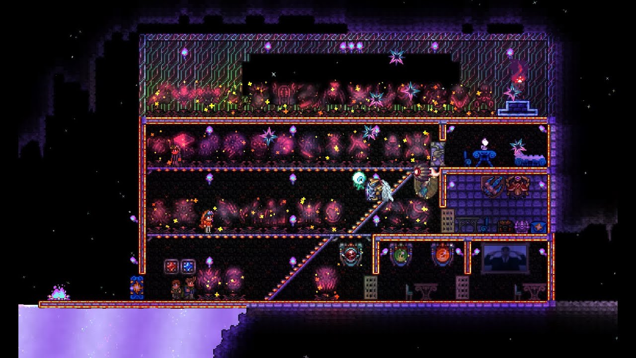 Terraria Infernum HARD MODE [Rogue Class] - Golem - YouTube