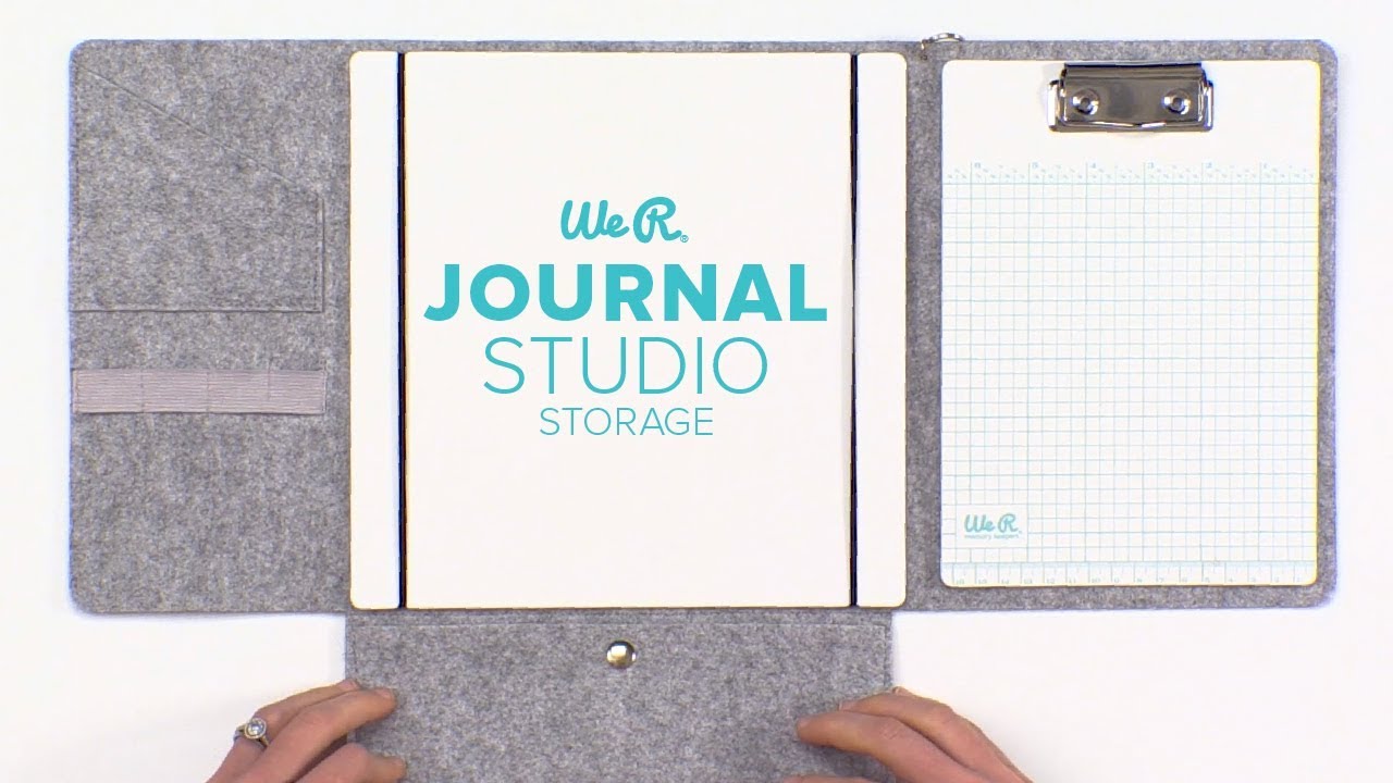 Journal Studio Storage by We R Memory Keepers - YouTube