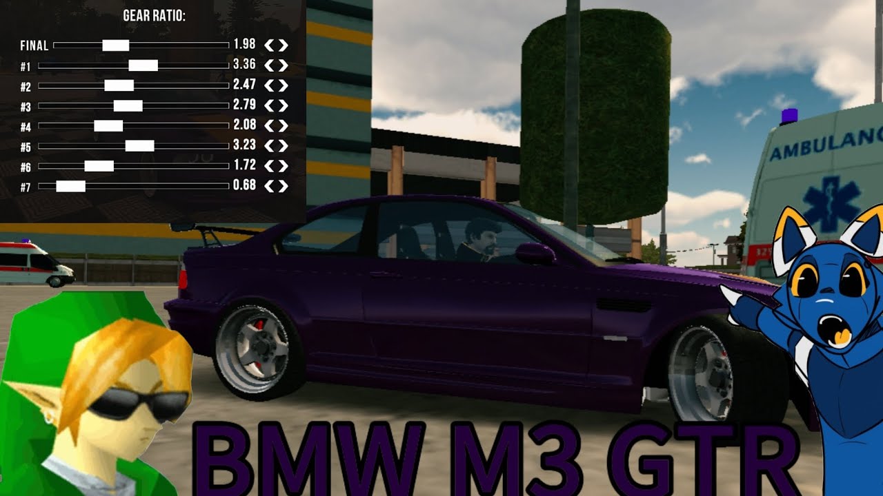 BMW M3 GTR Drift Set-up | Car Parking Multiplayer - YouTube