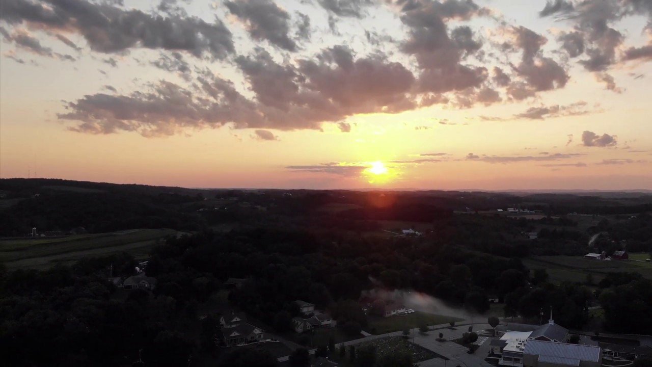 Time Lapse Sunset over south eastern Pennsylvania - YouTube