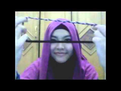 Tutorial Jilbab - Kaos Spandek Style 5