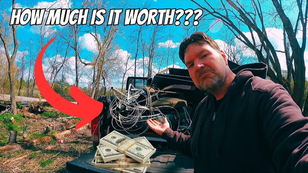 How Much MONEY Will I Get??? / SCRAP METAL RUN! Ep 118 - YouTube