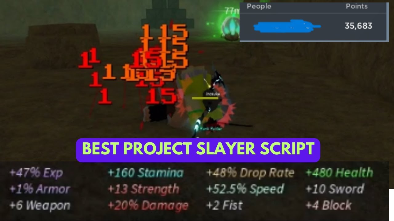 Project Slayer Auto Farm | God Mode | Kill Aura | Auto Chest | DropRate ...