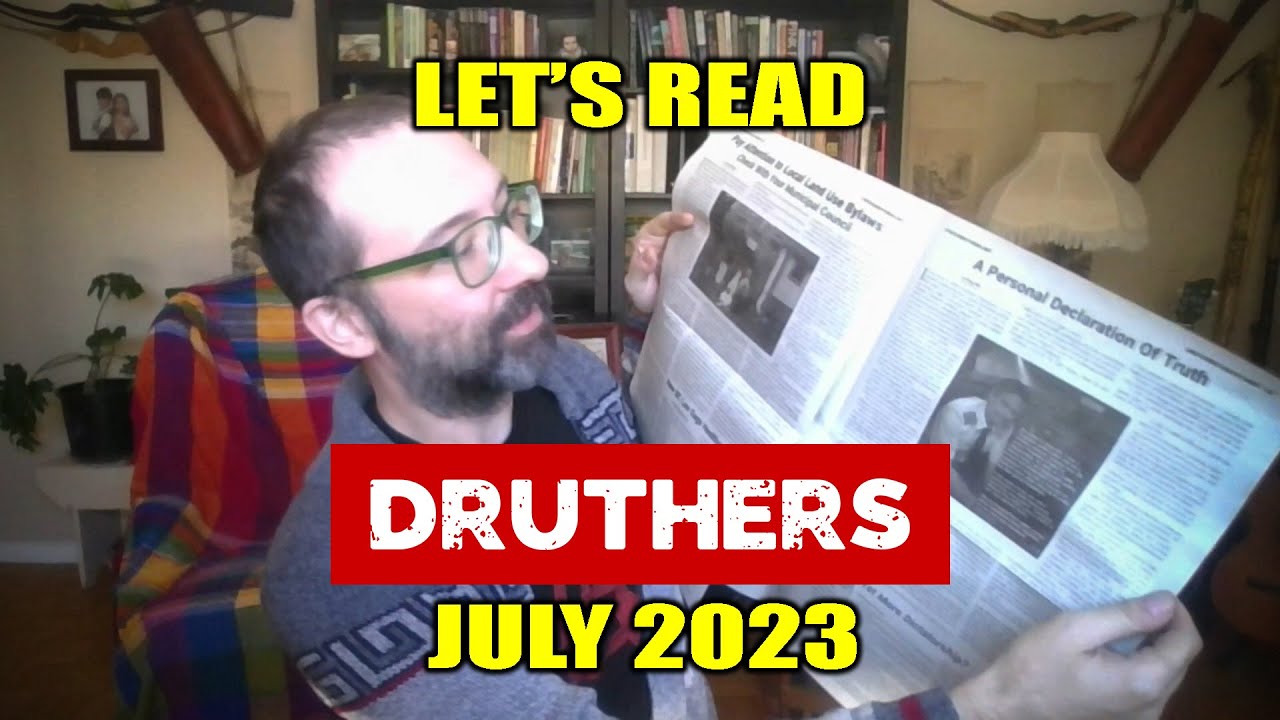 Let's Read Druthers! Good News Tidbits, Issue #32, July 2023 - YouTube