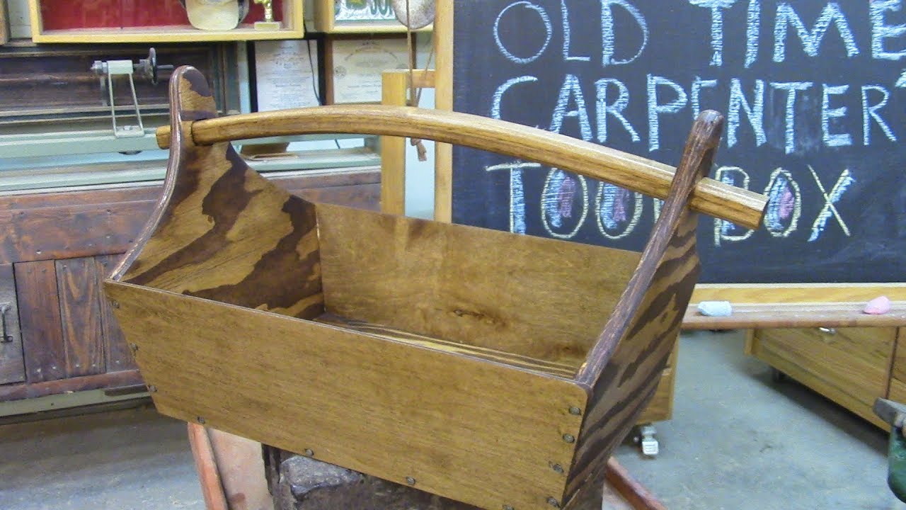 229 Making an Old time Carpenter's Tool box week 21 - YouTube
