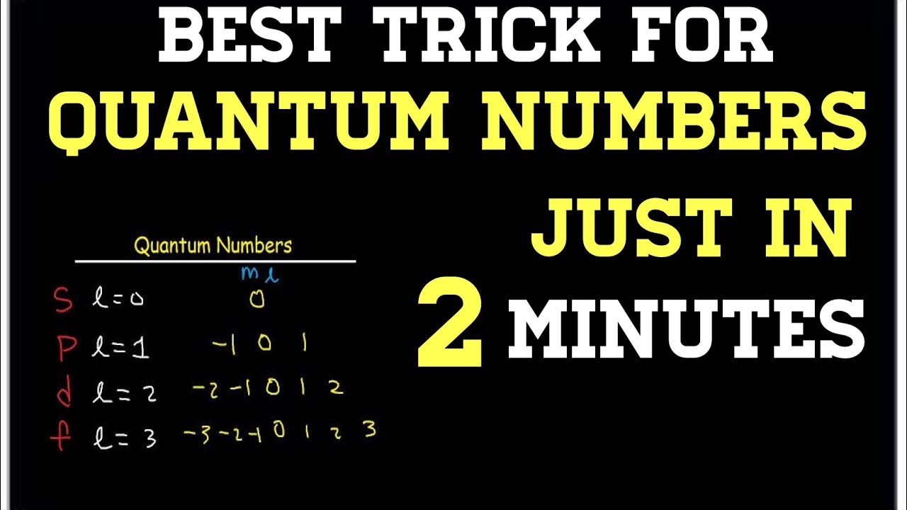 Best Trick For Quantum Numbers Tricks To Find Quantum Numbers Class best-trick-for-quantum-numbers-tricks-to-find-quantum-numbers-class