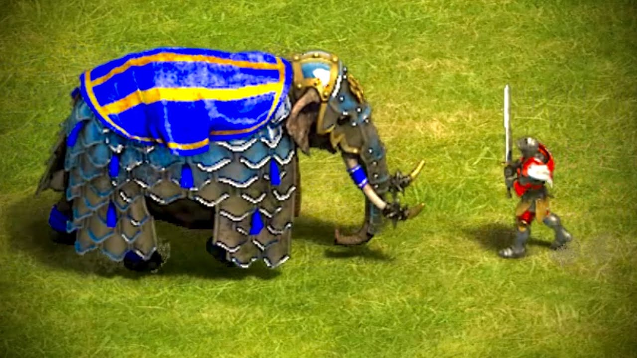 How Many Siege Elephants Do You Need to Kill a Champion? (AoE2) - YouTube