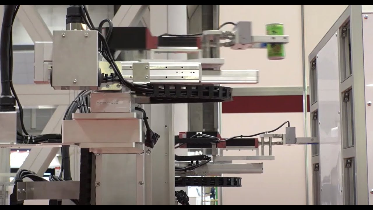 IAI Automation and Robot Demonstration - Actuator Pick & Place and ...