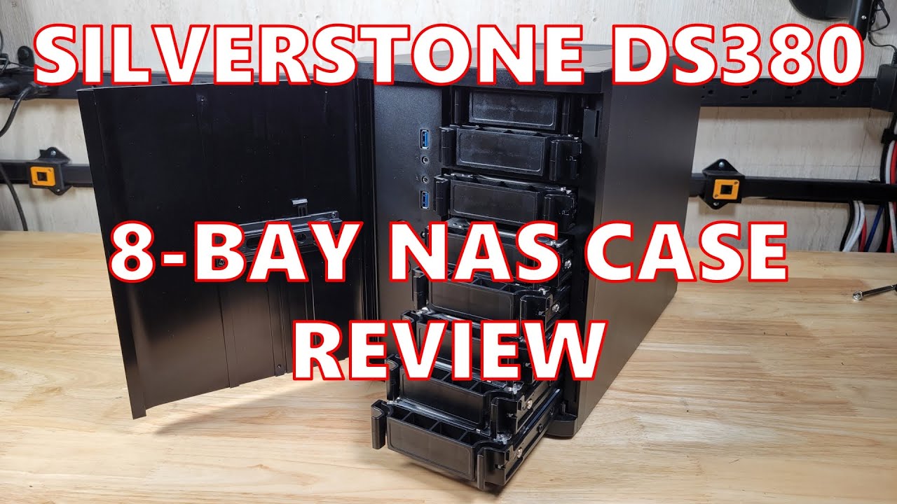 Silverstone DS380 8 Bay NAS Case Review - YouTube