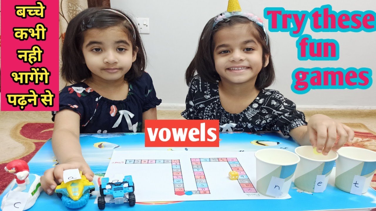 How to teach Vowels | Vowel Activities for Kindergarten Kids | Fun ...