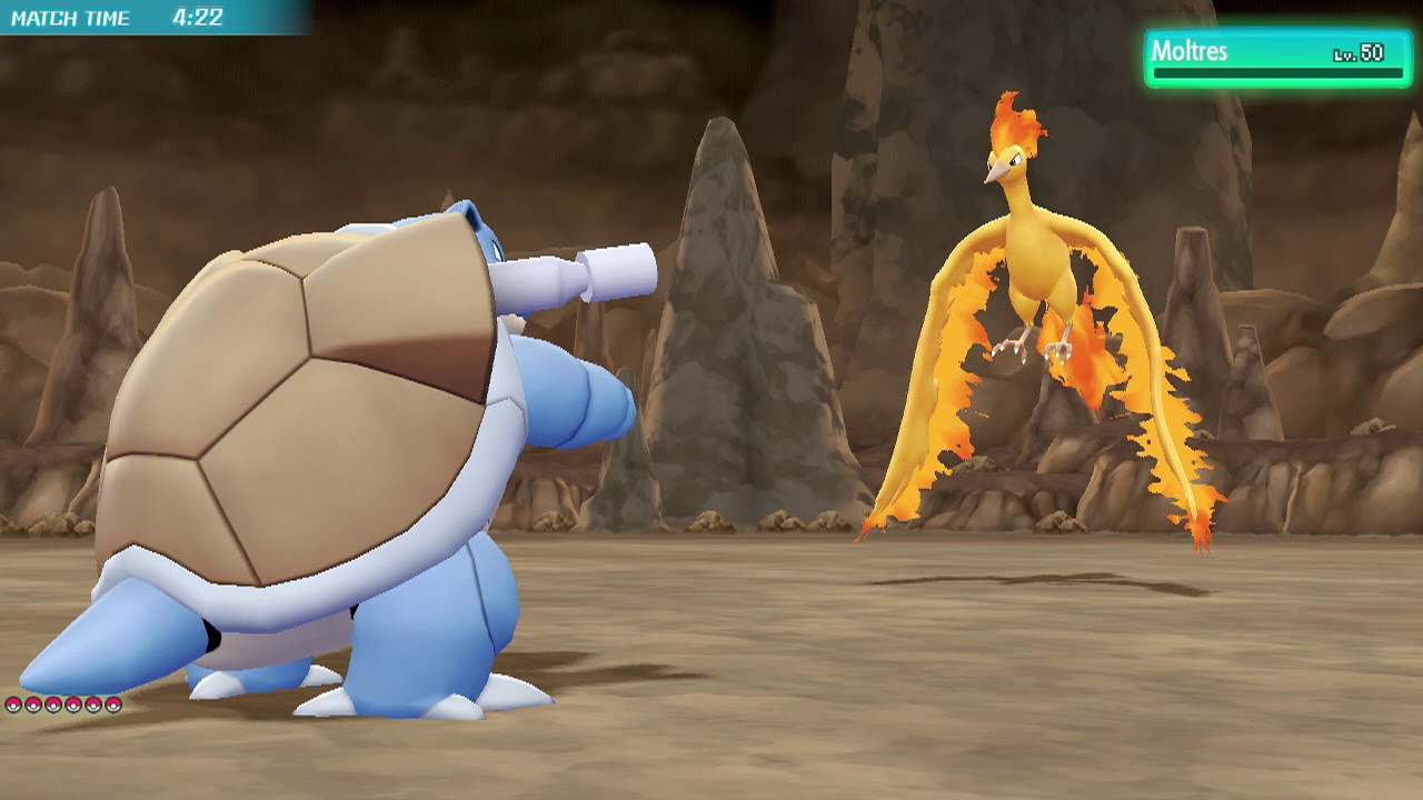 Pokemon: Let's Go, Pikachu! Boss 29 - Moltres - YouTube