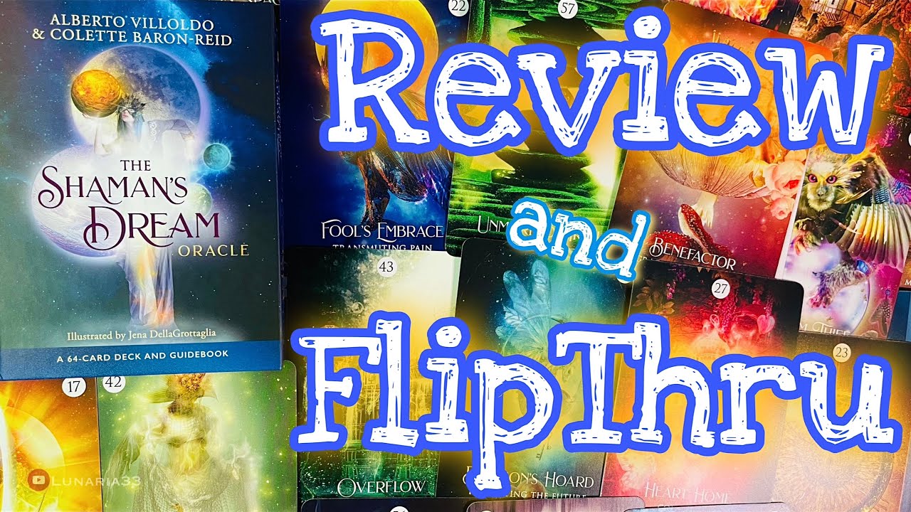 🌀Shaman’s Dream Oracle☁️ | Deck Review & FlipThru - YouTube