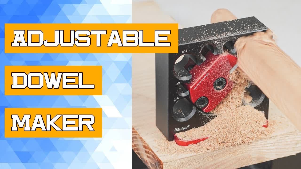 Adjustable Dowel Maker Metric 8mm-20mm with Carbide Blade Electric ...