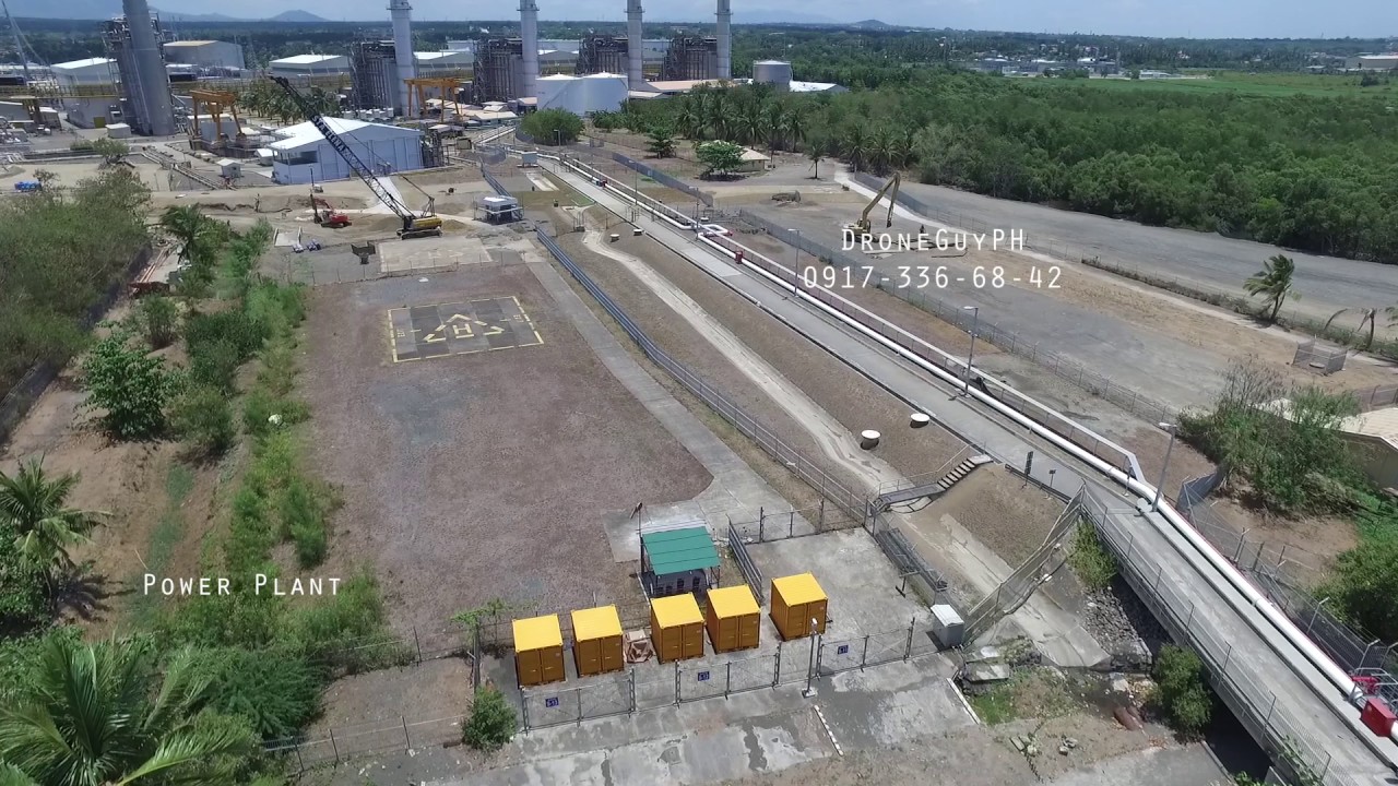 San Grabriel Power Plant , Batangas Aerial Shots - YouTube