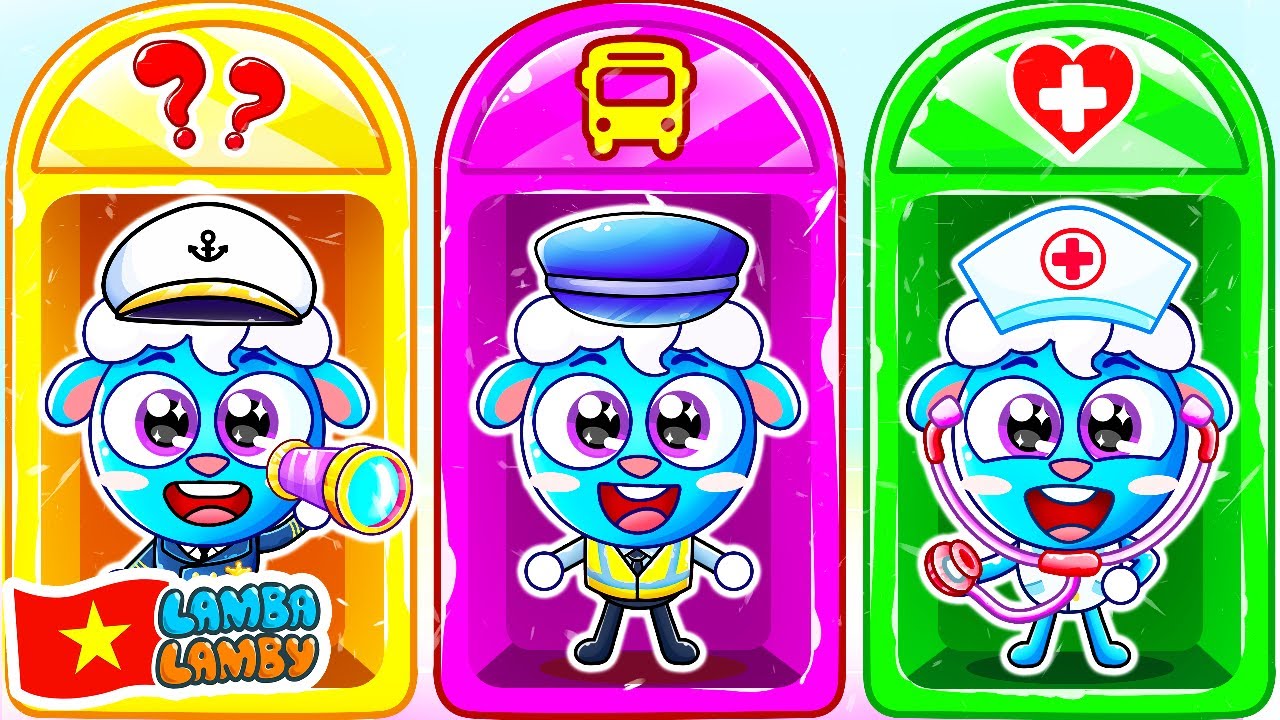 Em Bé Muốn Làm Tài Xế Xe Buýt, Bác Sĩ hay Cảnh Sát 🚍👮| Em Muốn Làm ...