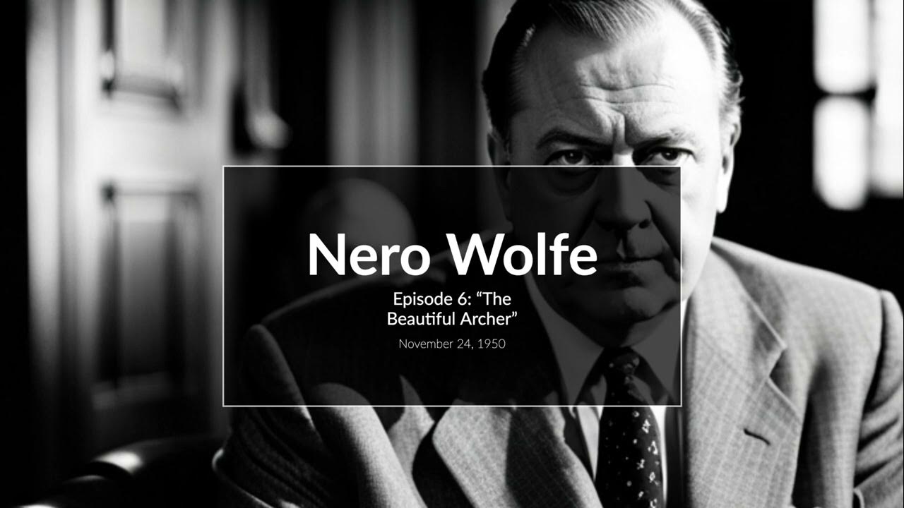 The New Adventures of Nero Wolfe - Ep 6: "The Beautiful Archer" - November 24, 1950 (Old Time ...