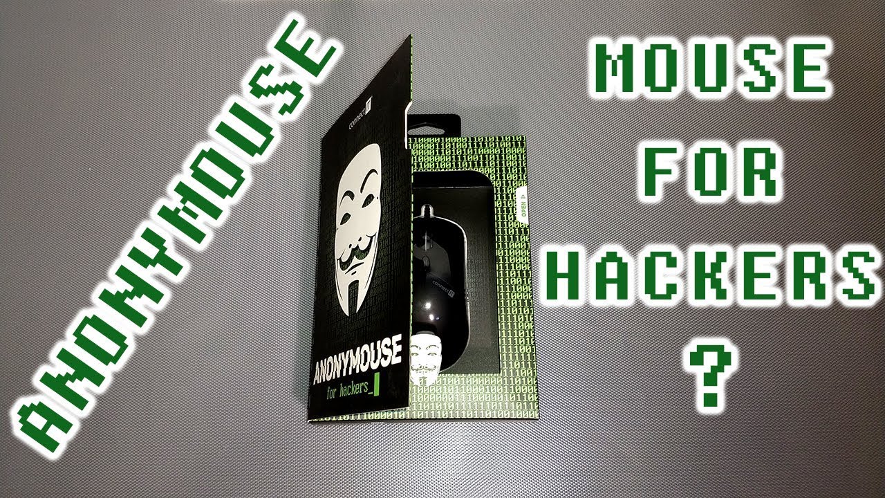 UNBOXING: CONNECT IT ANONYMOUSE (USB) | COMPUTER MOUSE FOR HACKERS ...
