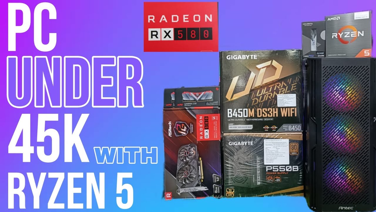 45000 Gaming PC Build with Graphics Card 🔥 || #BEST_COMPUTER_SHOP_IN ...