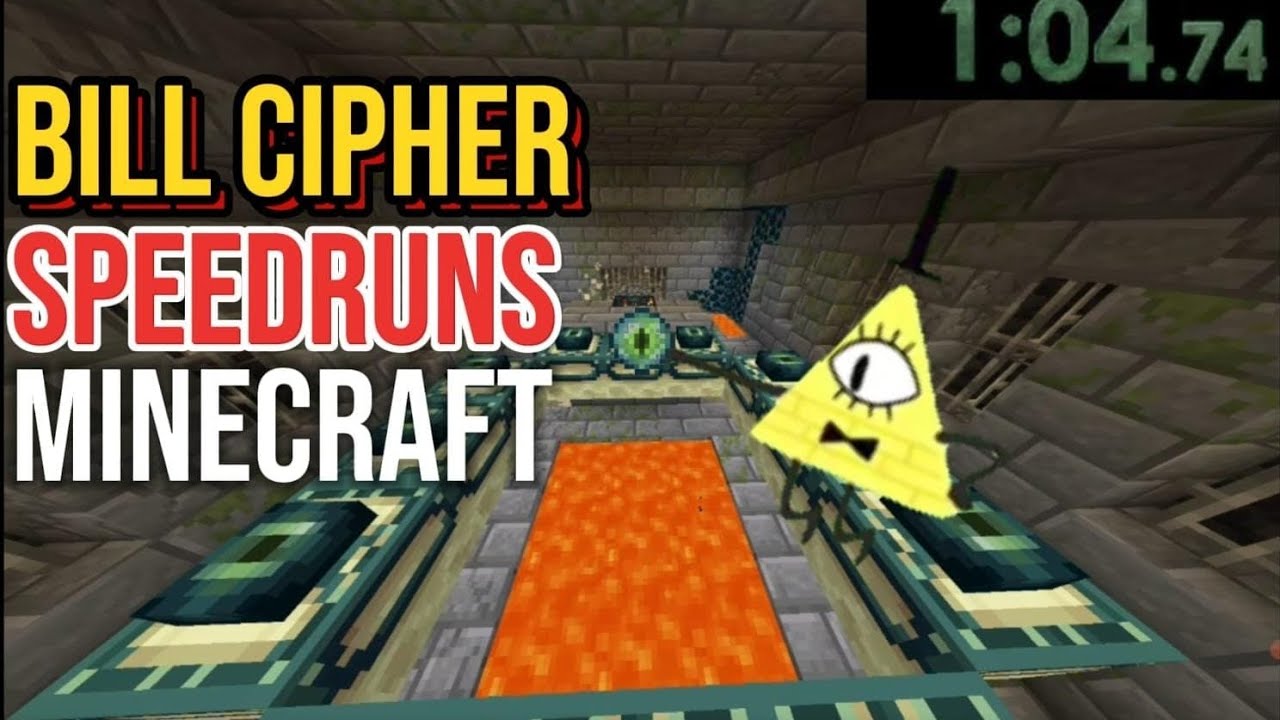Bill Cipher Speedruns Minecraft - YouTube