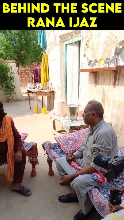 Rana Ijaz Behind The Scene | Rana Ijaz Official | Rana Ijaz New Video #comedymovie #comedy # ...