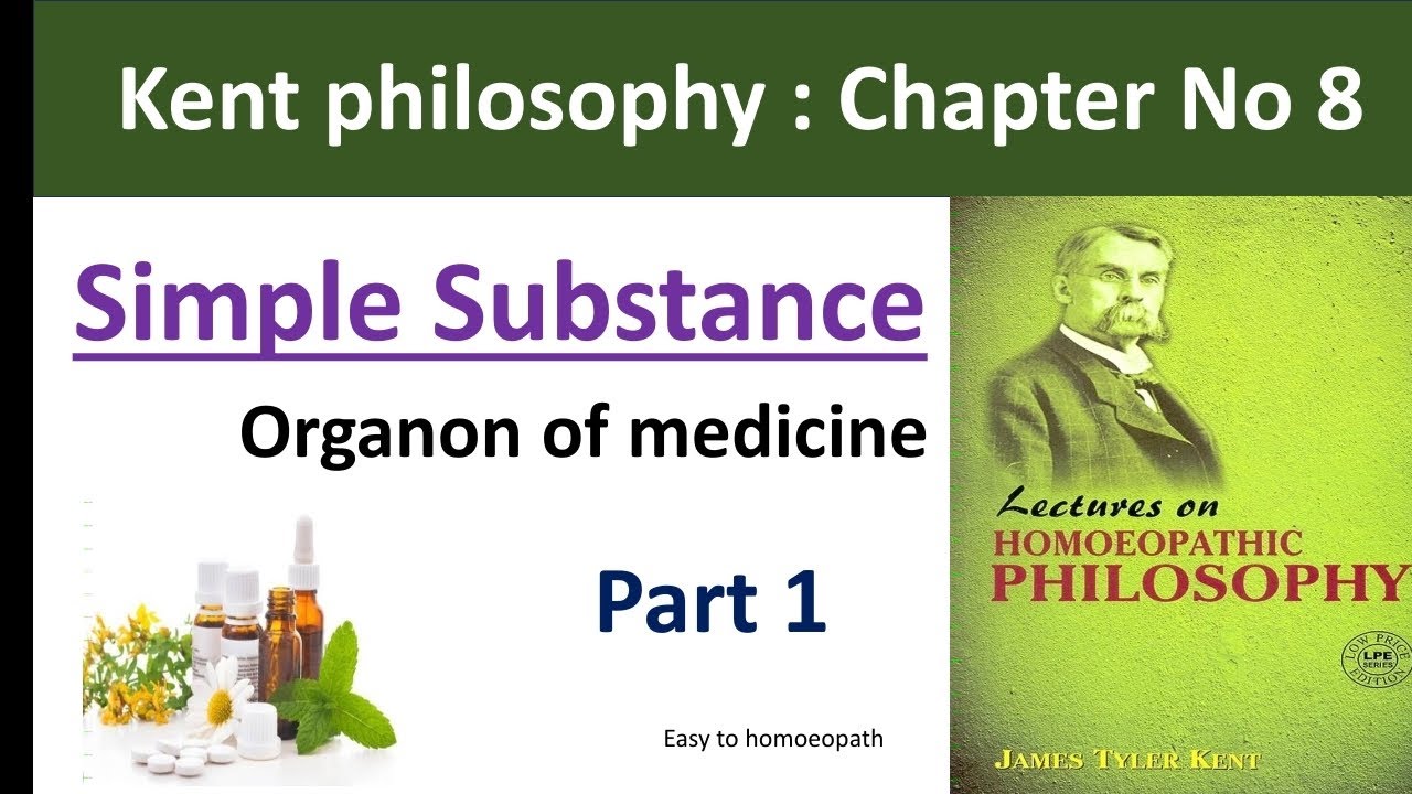 Simple Substance |Part 1|Kent philosophy | Easy explanation # ...