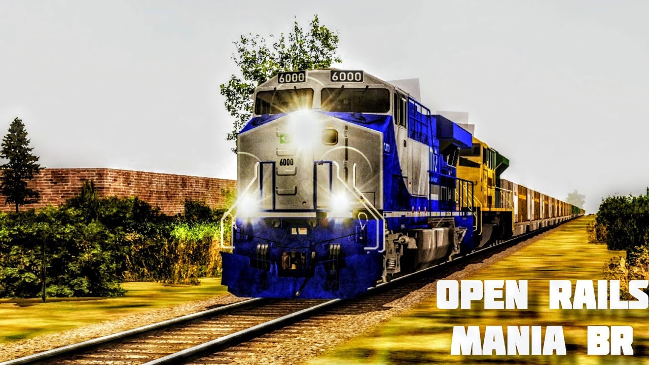 PRIMEIRO VÍDEO: TREM de Celulose com a GEVO ES44AC Rumo + EMD SD70ACe ...