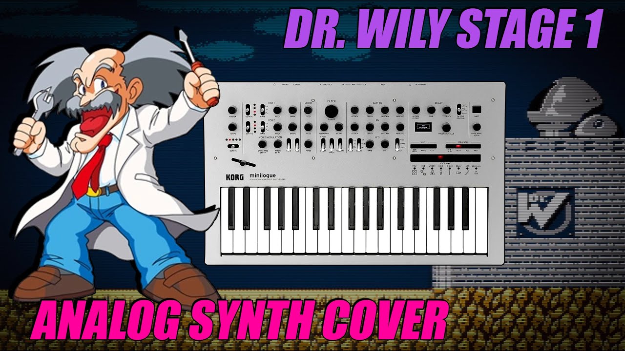Mega Man 2 - Dr. Wily Stage 1 | Analog Synth - YouTube