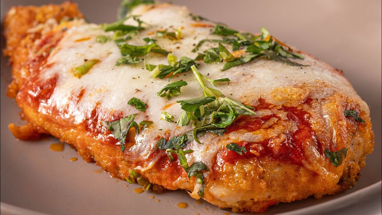 Easy Chicken Parmesan Recipe | Crispy, Cheesy & Irresistible! - YouTube