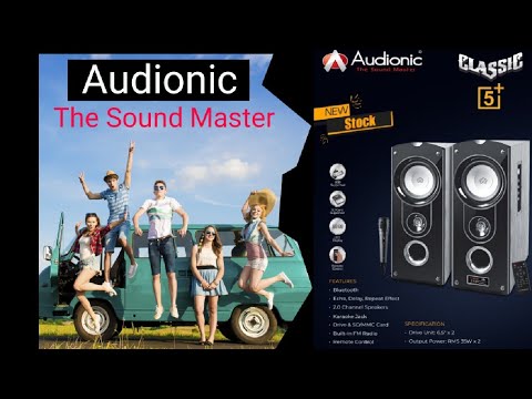 Audionic Classic 5+ The Best Audio Quality for Gaming and Streaming ...