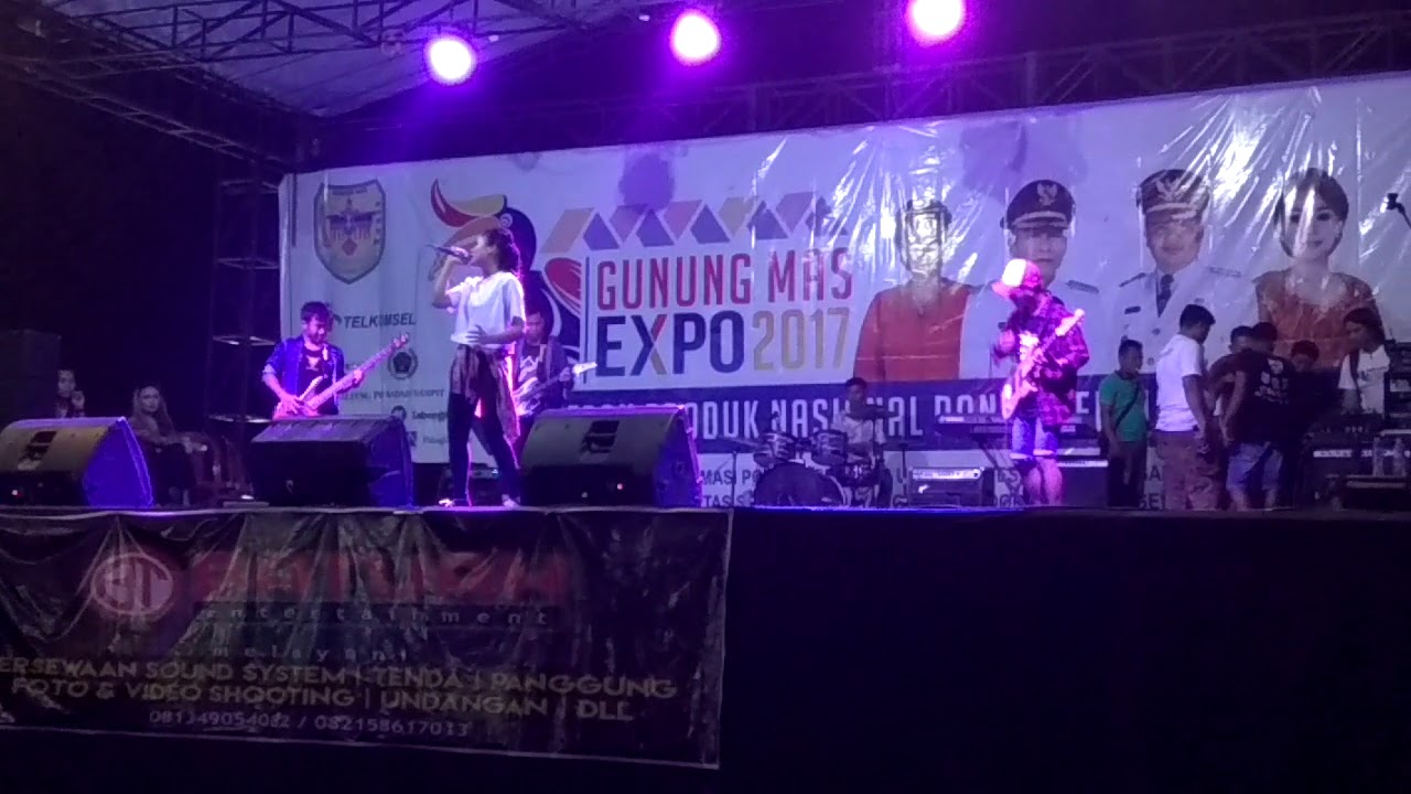 CALVIN BAND versi 2 GUNUNG MAS EXPO 2017 ( Ungu - Luka Disini ) - YouTube